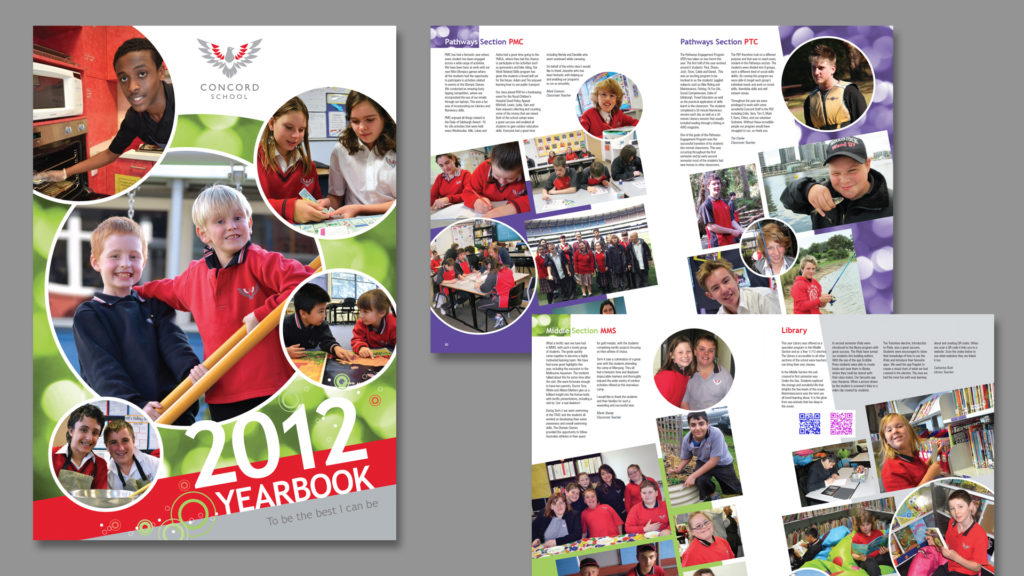 Concord 2012 yearbook - I Spy Design